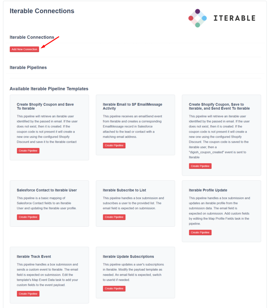 How to integrate a Digioh Form with Iterable - Digioh Help Docs