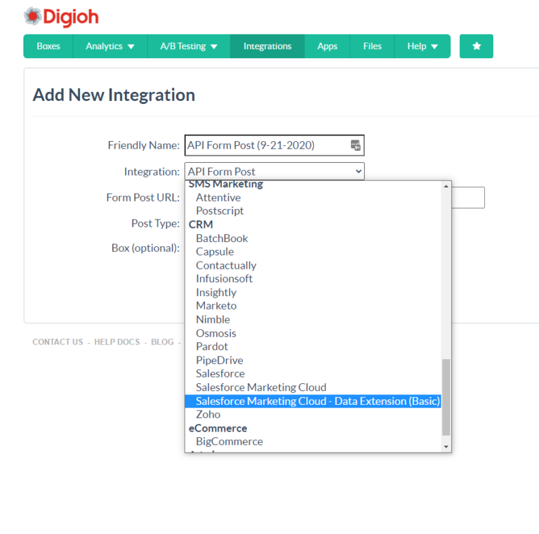 How to pass subscribers to a Salesforce Marketing Cloud Data Extension (Basic Method) - Digioh
