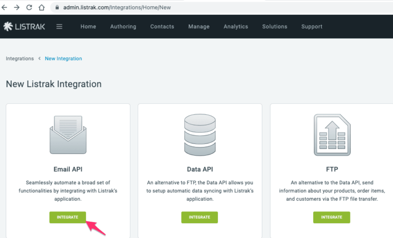 How to Integrate with Listrak - Digioh Help Docs