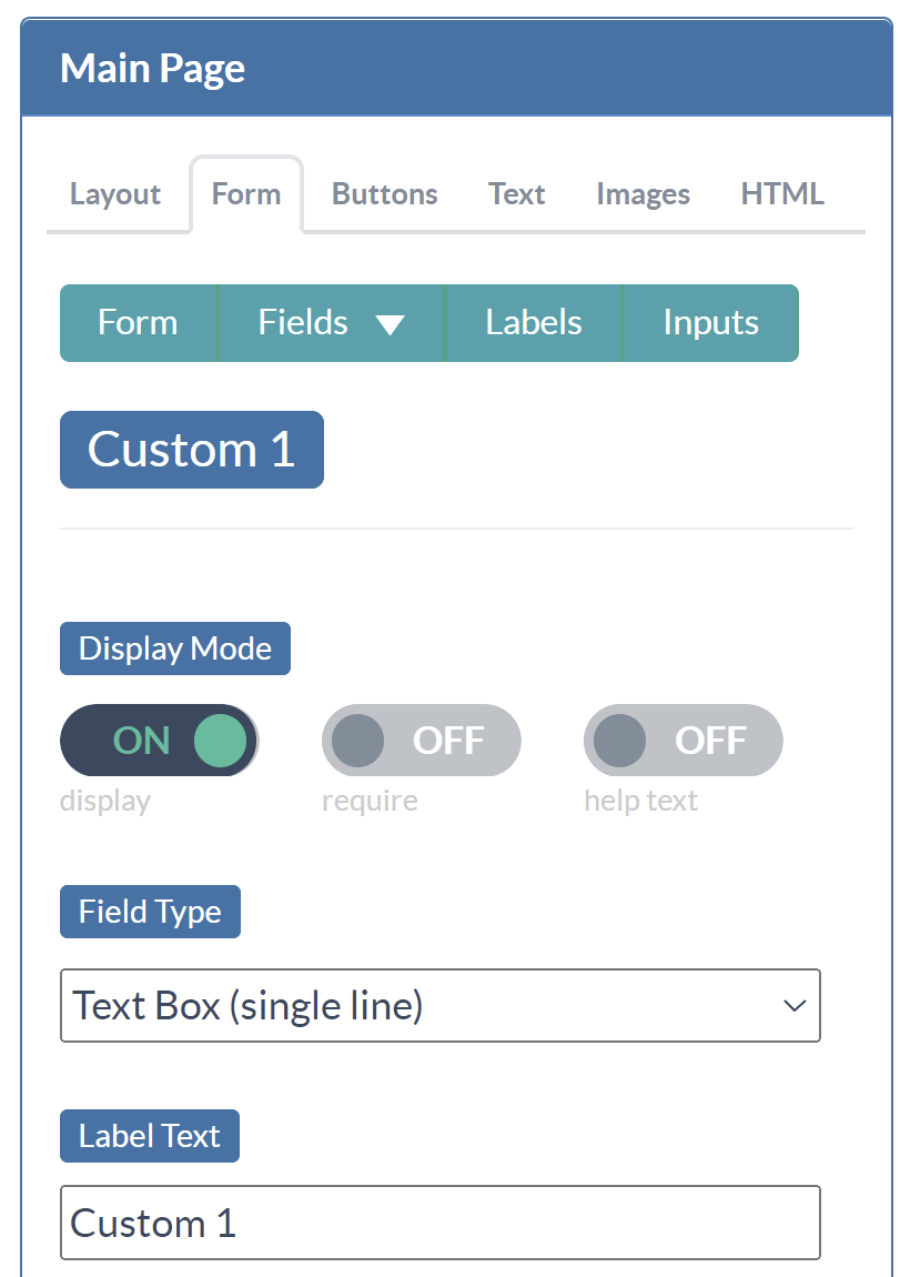 How to Format Phone Display and Submission - Digioh Help Docs