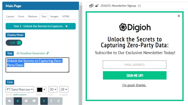 How to Use the Digioh AI Headline Generator - Digioh Help Docs