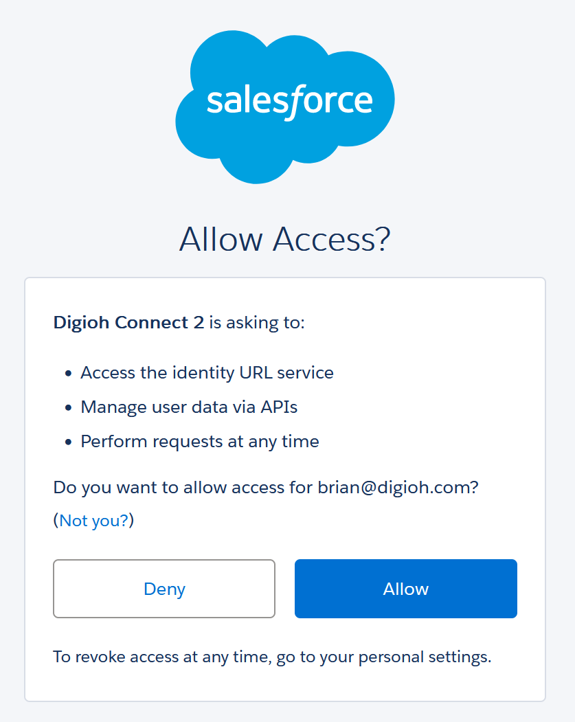 How to Connect Salesforce CRM to Digioh - Digioh Help Docs