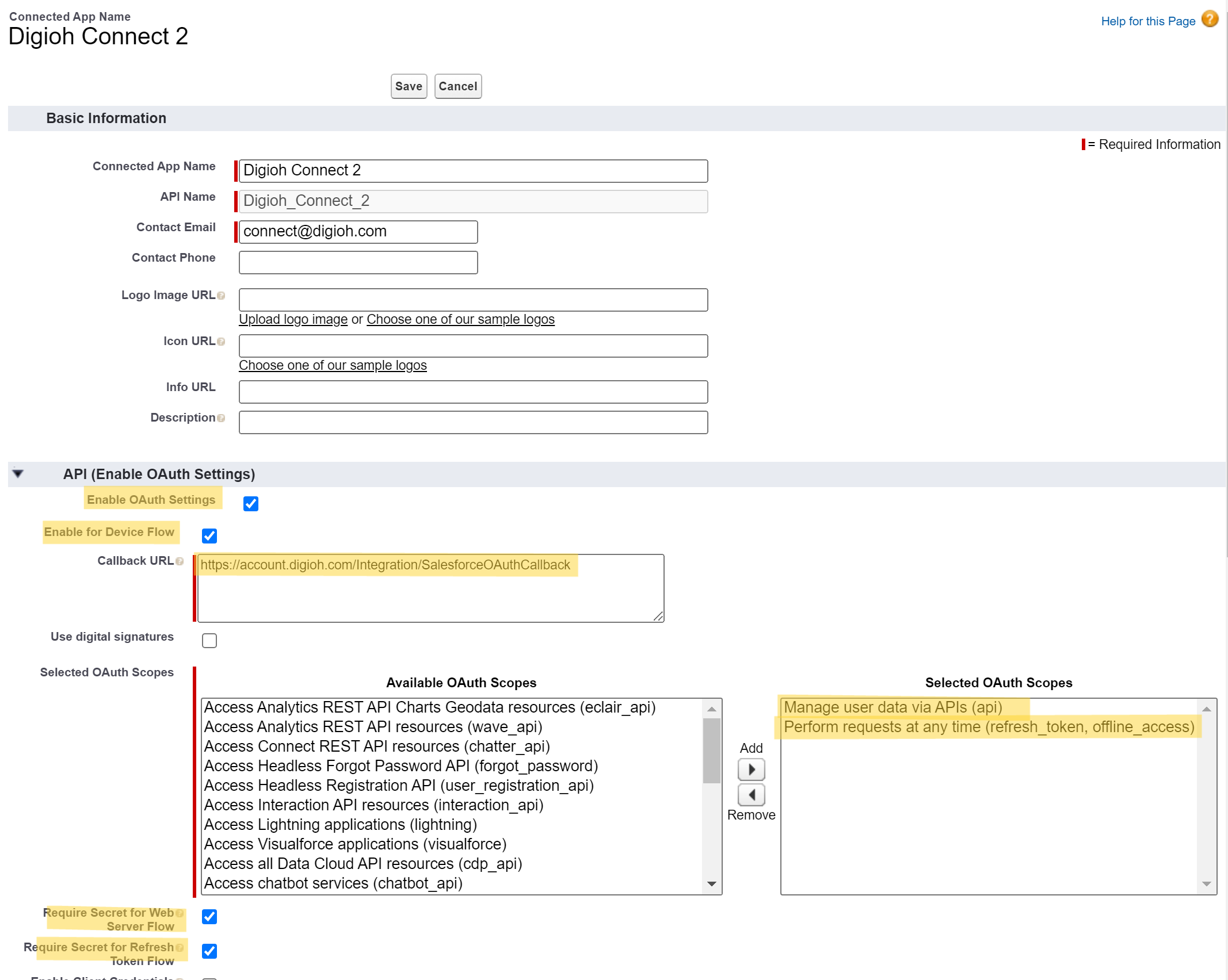 How to Connect Salesforce CRM to Digioh - Digioh Help Docs