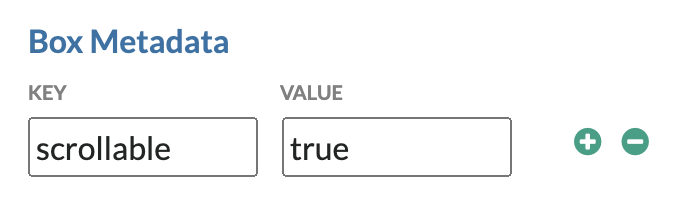 Box Scroller App (#648) - Digioh Help Docs