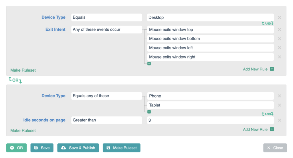 How To Build An Exit Intent Popup - Digioh Help Docs